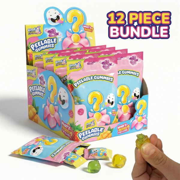 Display Peelable Gummies 3D 12 Beutel 720 g Überraschung – Sweet Flas